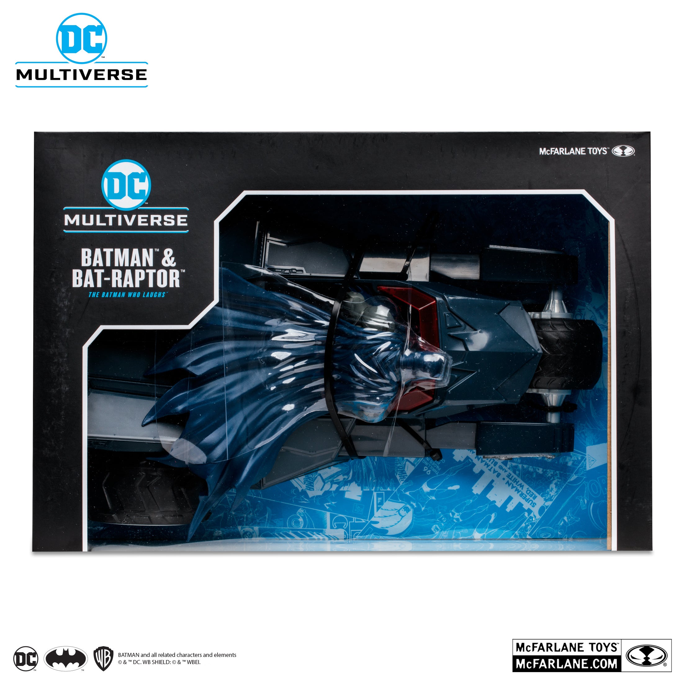 McFarlane Toys DC Multiverse Batman who Laughs Batman & Bat-Raptor [Go ...