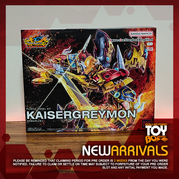 Figure Rise Standard Amplified Digimon Kaisergreymon – Collectors Toy Box