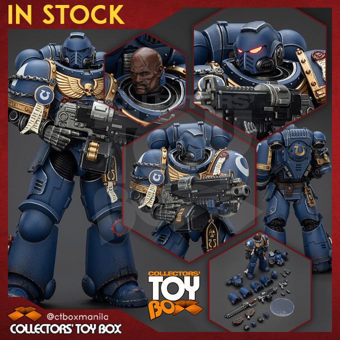Joytoy 1/18 Warhammer 40k Space Marine 2 Ultramarines Brother Chairon ...