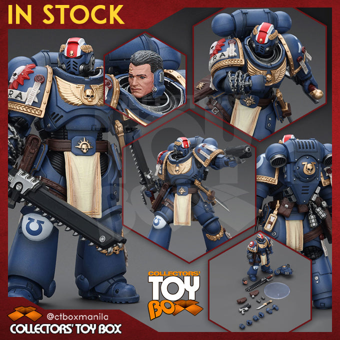 Joytoy 1/18 Warhammer 40k Ultramarines - Titus with Laurels of Victory ...