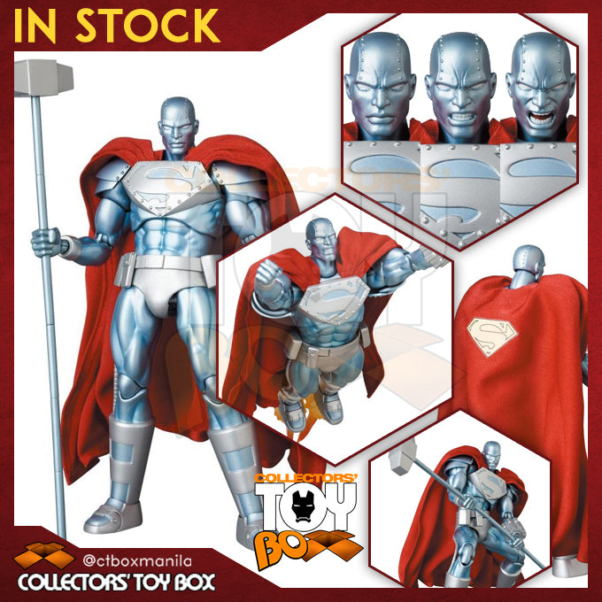 Mafex DC The Return of Superman - Steel [Dented Box] – Collectors Toy Box