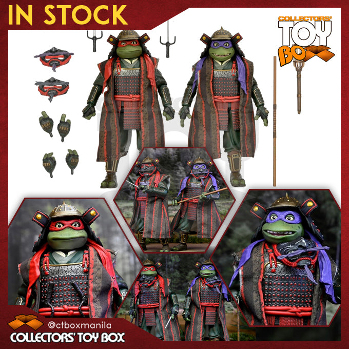 Neca Ultimate Teenage Mutant Ninja Turtles 3 Turtles in Time - Samurai ...