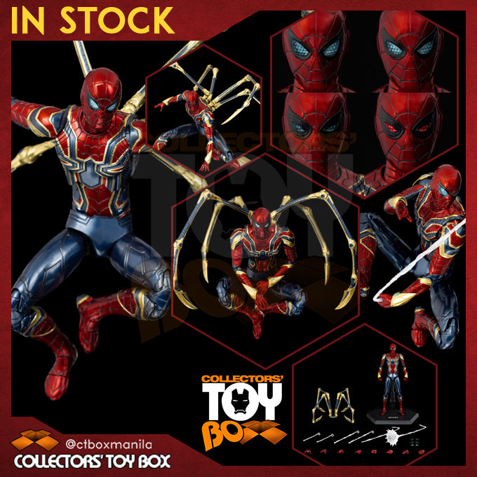 ThreeZero DLX Marvel The Infinity Saga - Iron Spider – Collectors Toy Box
