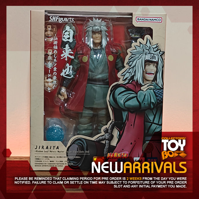 SH Figuarts Naruto Shippuden - Jiraiya (Hidden Leaf Heroic Master Sage ...