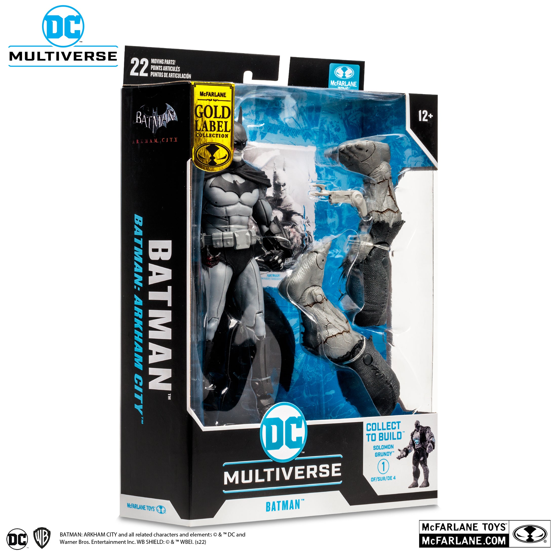[BUNDLE] McFarlane Toys DC Multiverse Batman Arkham City Solomon Grund – Collectors Toy Box