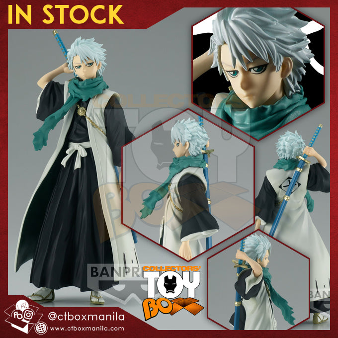 Banpresto Bleach Solid And Souls Toshiro Hitsugaya Collectors Toy Box