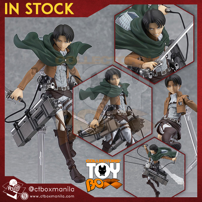 Figma Attack on Titan - Levi – Collectors Toy Box