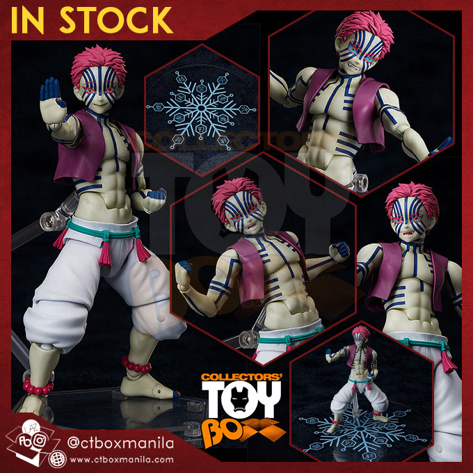 Figma Demon Slayer Kimetsu no Yaiba Akaza – Collectors Toy Box