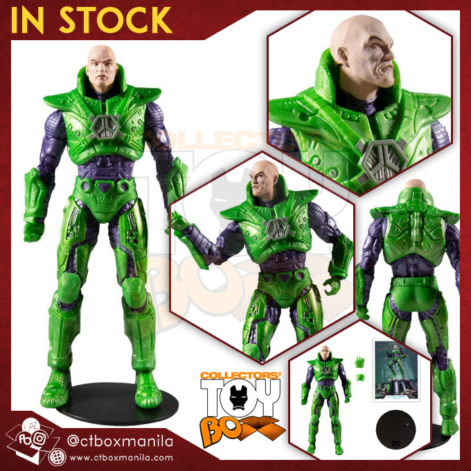 McFarlane Toys DC Lex Luthor in Power Suit – Collectors Toy Box